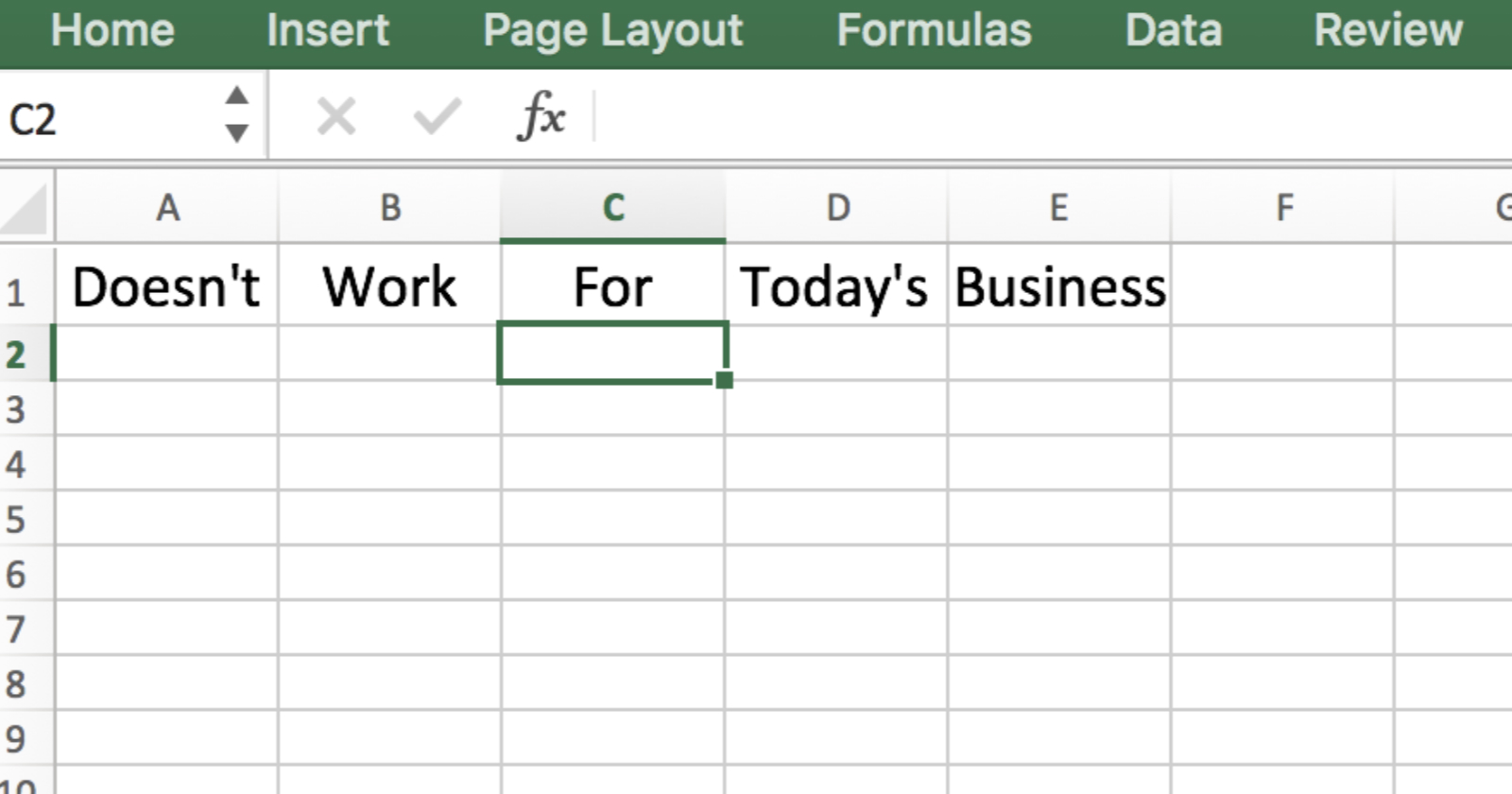 Why You Should Stop Using Microsoft Excel